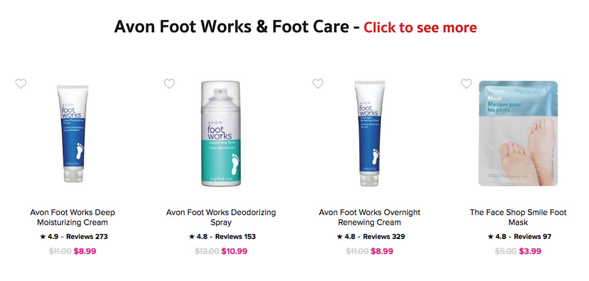 → AVON Bath, Body & Shower Products | Shop Online With Cindy ←
